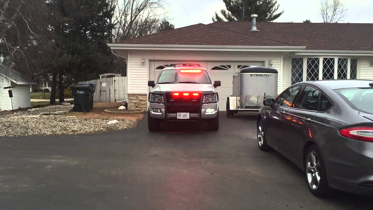Firefighter POV Emergency Lights. Feniex Cobra, Whelen, Sound Off ...