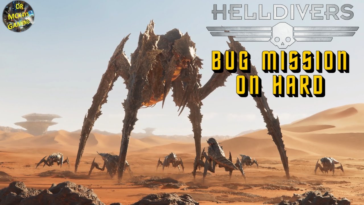 Bug Mission On Hard Helldivers 2 - YouTube