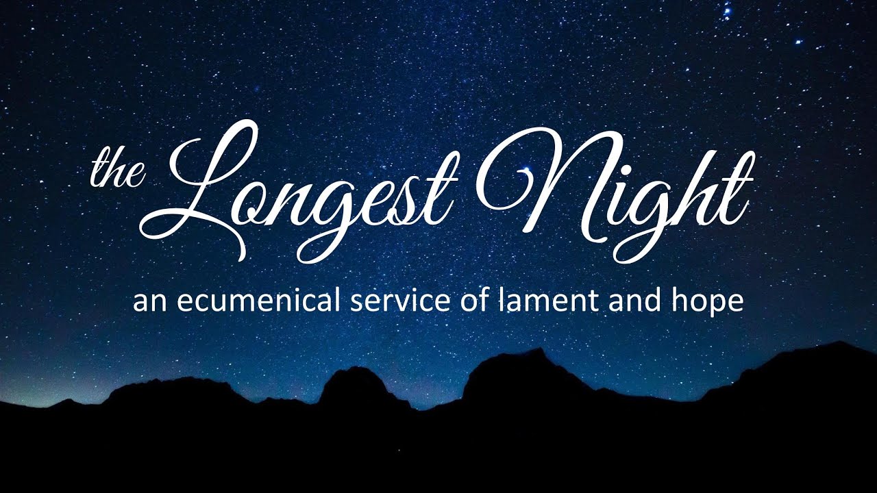 Ecumenical "Longest Night" Service - YouTube