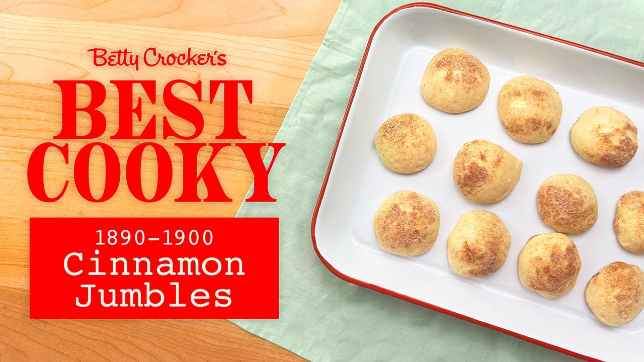 Betty’s Best Cookies: Cinnamon Jumbles (1890-1900) - YouTube