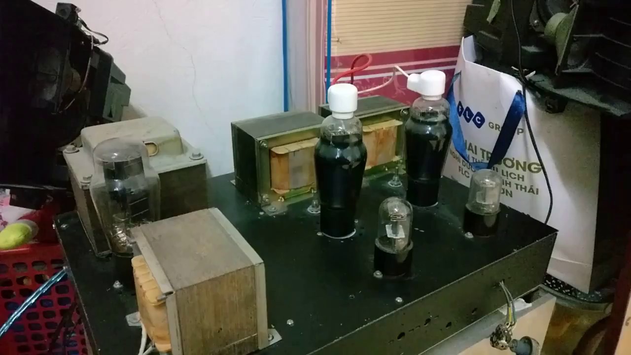 Sound of the DIY tube and solid-state amps - YouTube