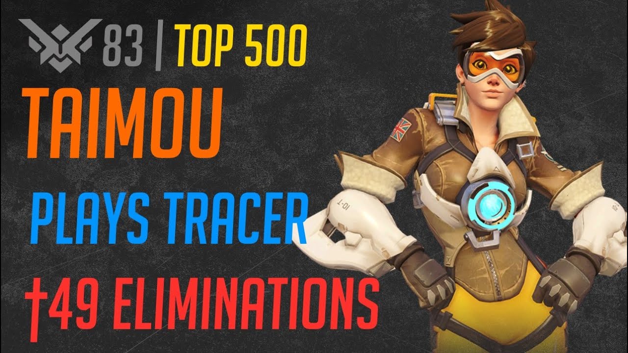 [30] Taimou as Tracer | 49 Elims | Hanamura | 83 Rating 『Overwatch Pro ...