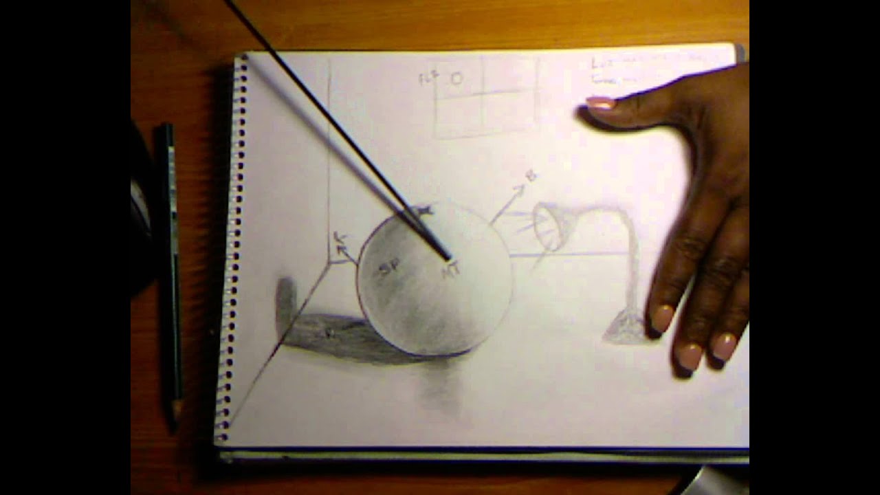 dibujo luz y sombra tutorial 3 - YouTube