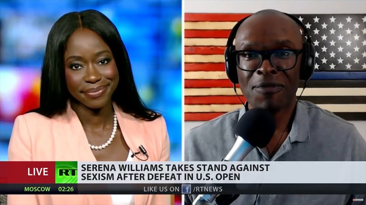 ABL Debates M. Reese Everson About Serena Williams on RT (FULL) - YouTube