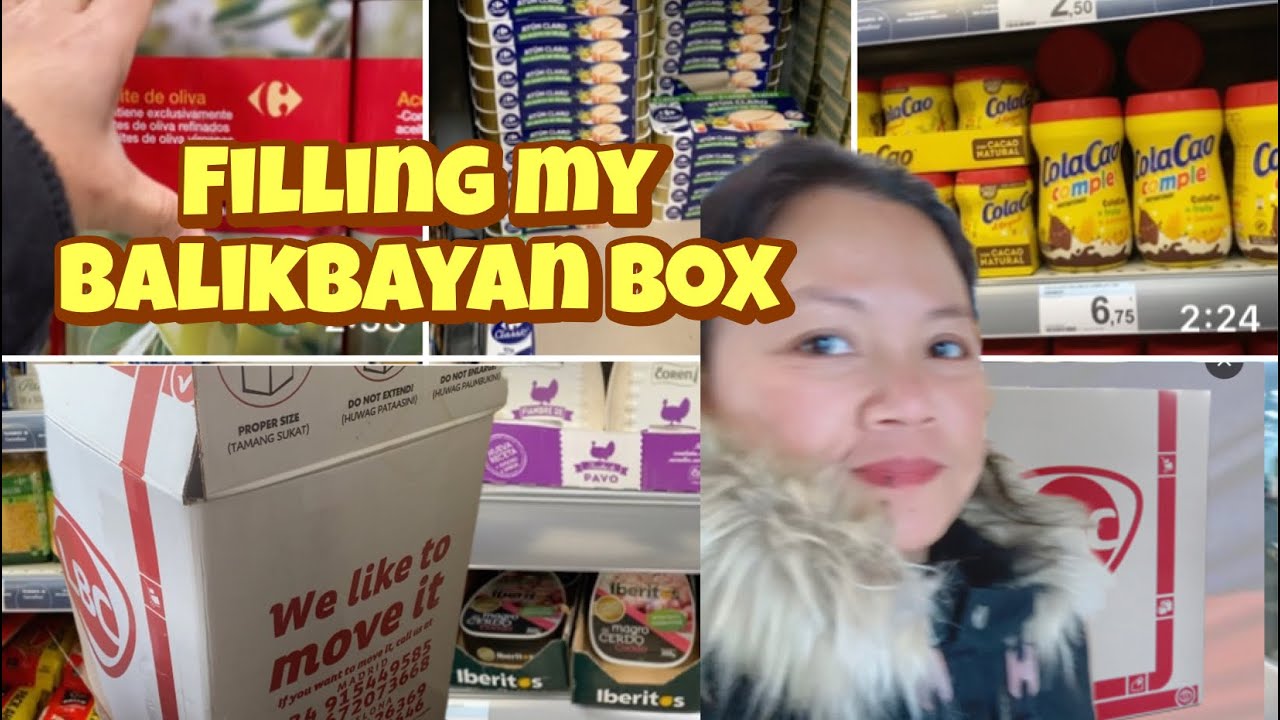 Buying items for #balikbayanbox - YouTube