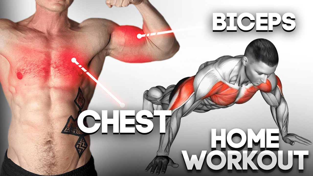 Increase Body in 4 WEEKS! / Upper Body Workout At Home / No equipment ...
