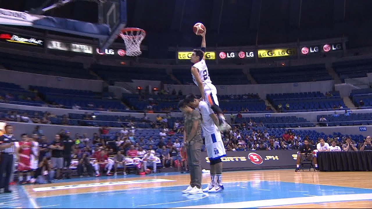Slam Dunk Challenge | PBA ALL-STAR 2016 - YouTube