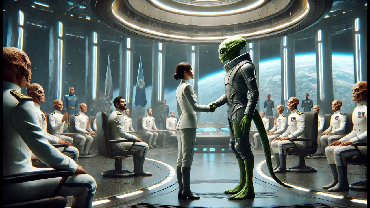 Alien General Said, “Humans Will Kneel.” She Replied, “Kneel First ...