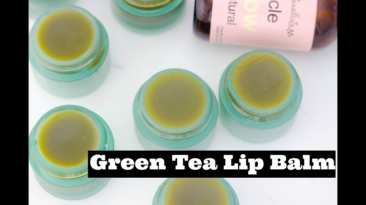 Making Green Tea Lip Balm (DIY Saturday Episode 30 ) Matcha Green Tea ...