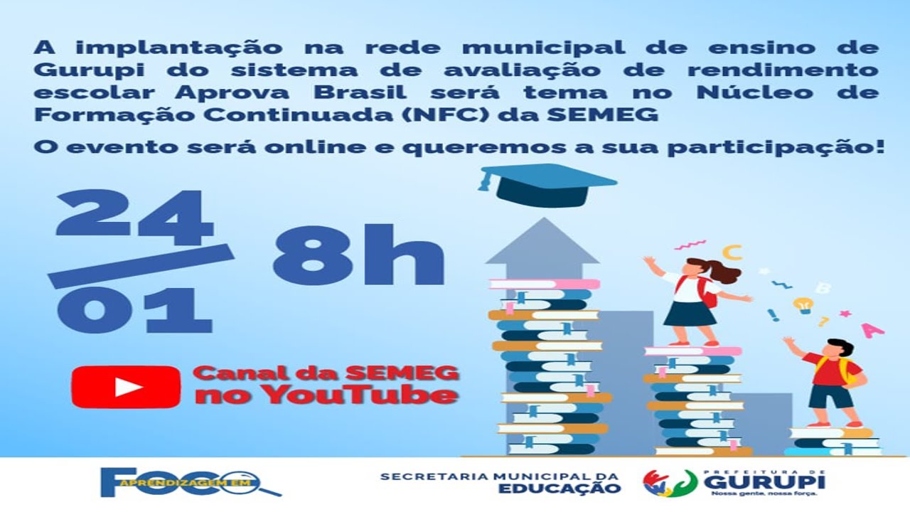 FORMAÇÃO CONTINUADA DA SEMEG-2022 - YouTube
