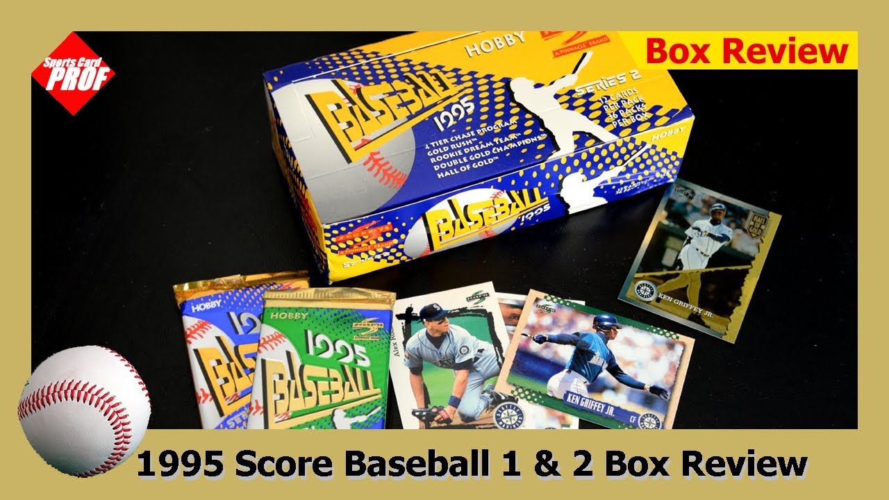 1995 Score Baseball Box Review - YouTube