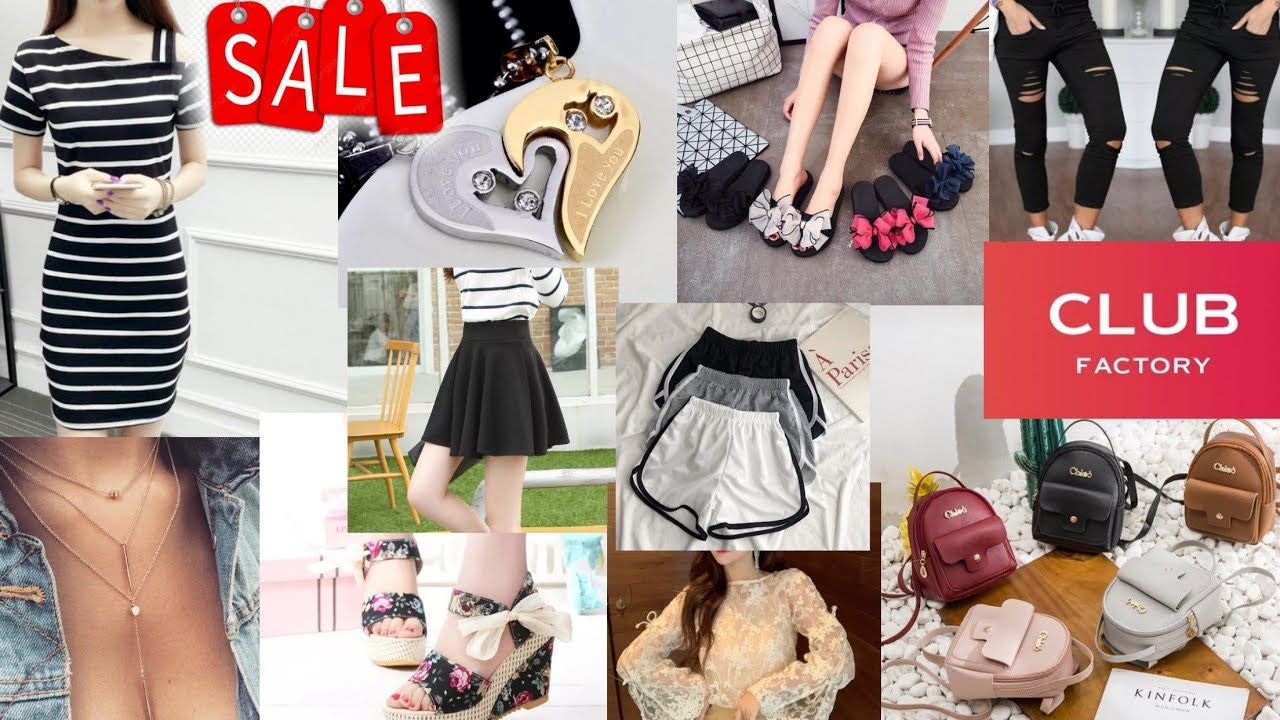 Club Factory Collection Haul||Stock clearance sale!!Clothing,Bags ...