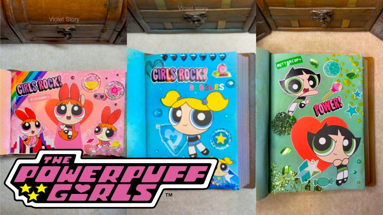 Journaling 다꾸 | The Powerpuff Girls Collection 파워퍼프걸 모음 | Scrapbooking ...