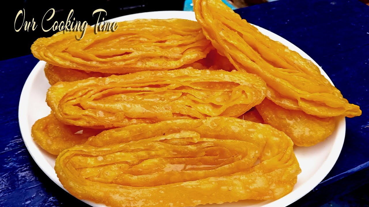 மடக்கு பூரி ஸ்வீட் # Madakku Poori Sweet Recipe In Tamil # Sweet Snacks ...