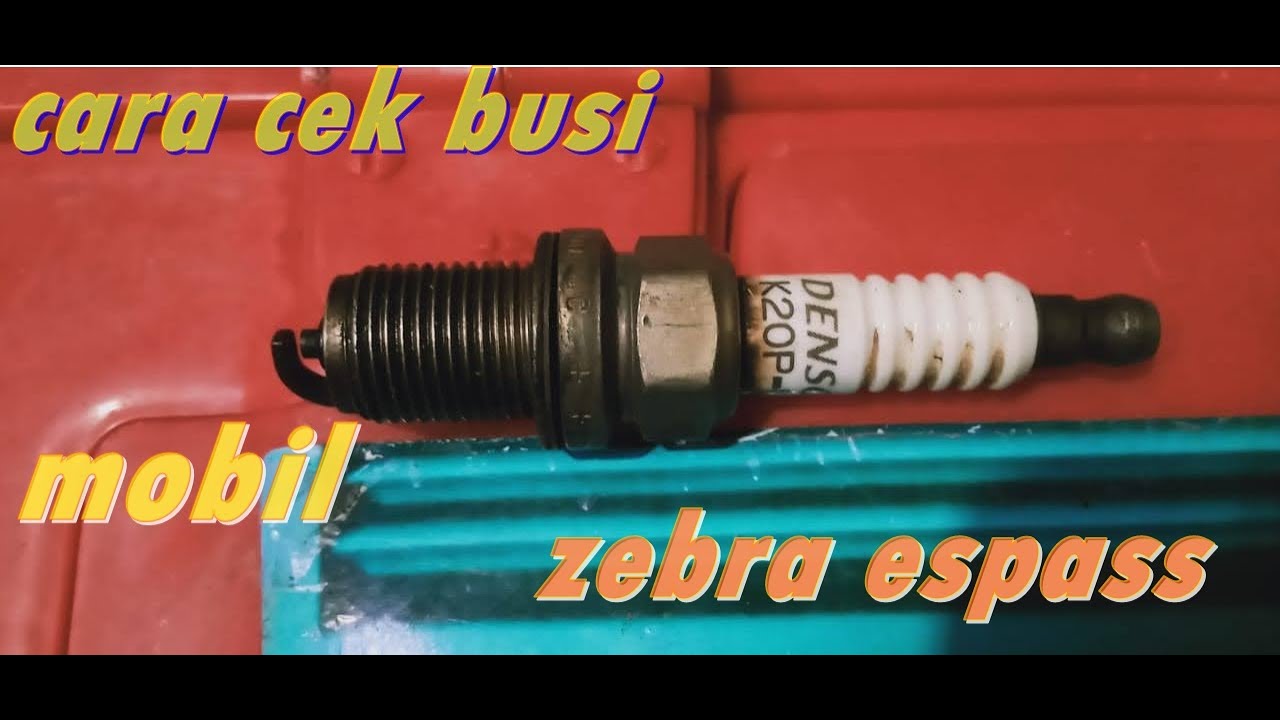 CARA CEK BUSI PADA MOBIL ZEBRA ESPASS - YouTube