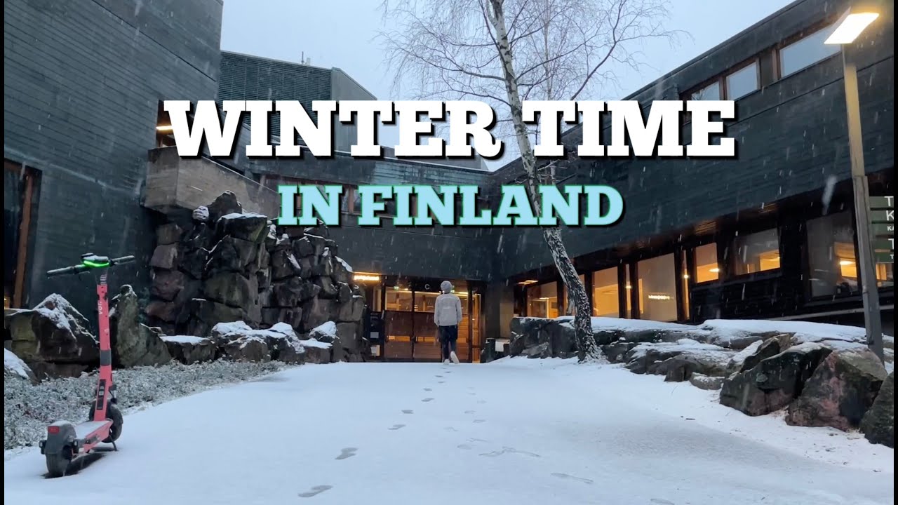 Winter Time in Finland - YouTube