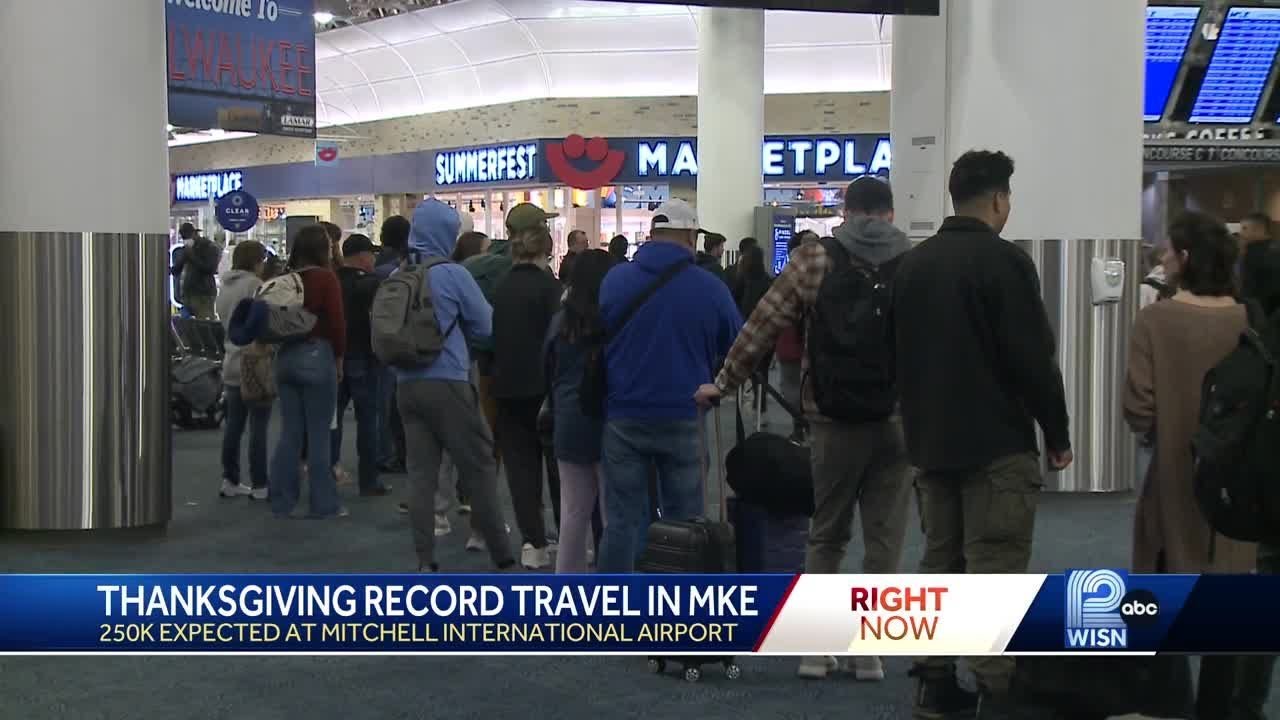 Thanksgiving travel surge at Milwaukee International Airport; pack your ...
