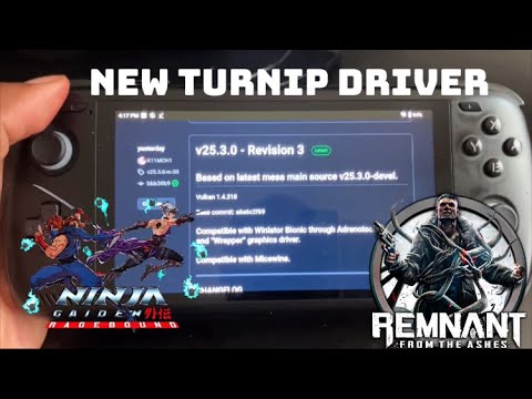 New Turnip Driver 25.3.0 R3 Testing on Odin 2 - YouTube