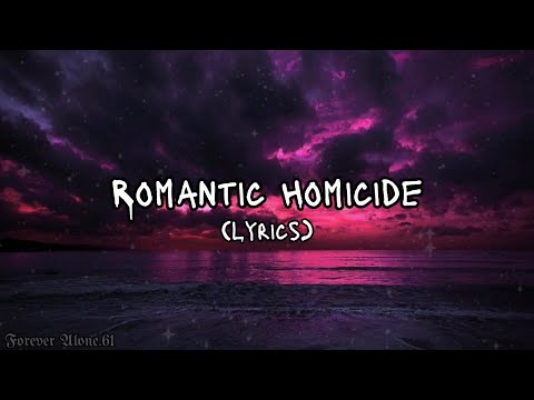 D4vd - Romantic Homicide (Lyrics) - YouTube