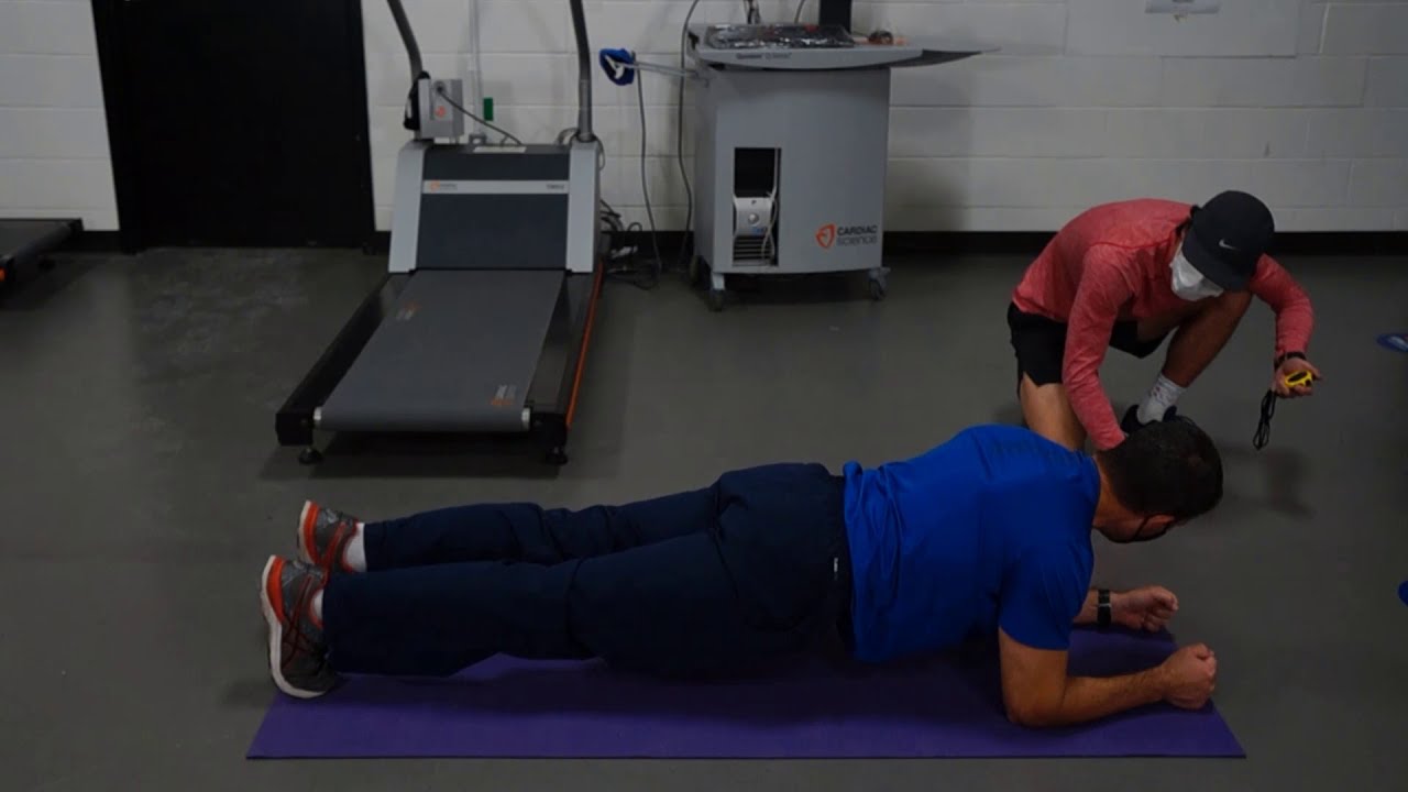 Forearm Plank Test - YouTube