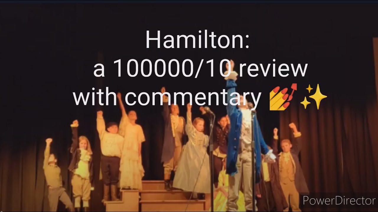 Hamilton Act 1 - YouTube