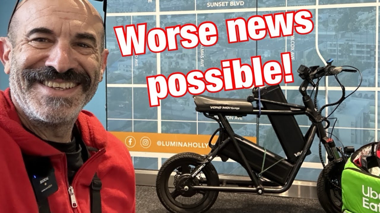 EMOVE Roadrunner V2 Major Morning DISASTER! 💣 Electric scooter delivery ...