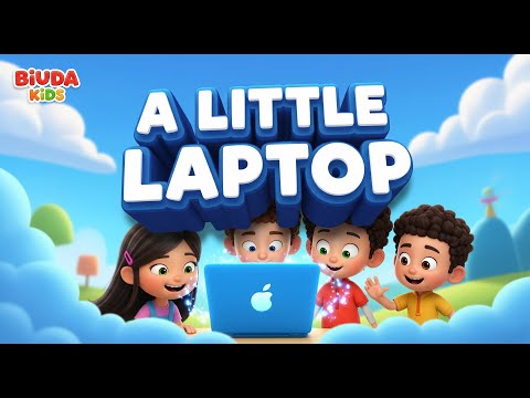 A Little Laptop 💻 | Biuda Kids Explore the World of Computers!