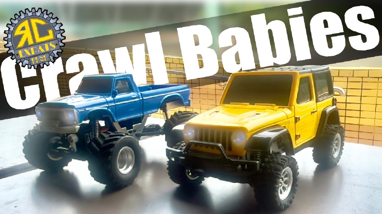 Mini RC Crawlers from Jiabaile. - YouTube