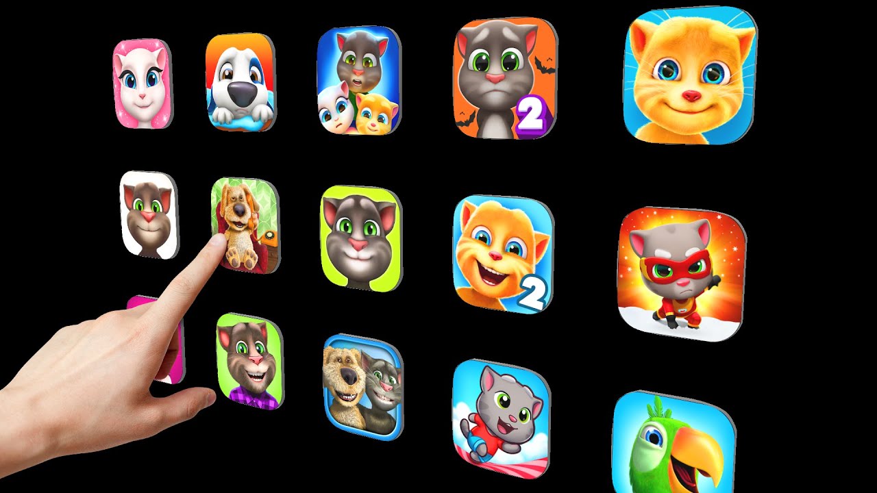 My Talking (Ginger + Hank + Tom 2) - YouTube