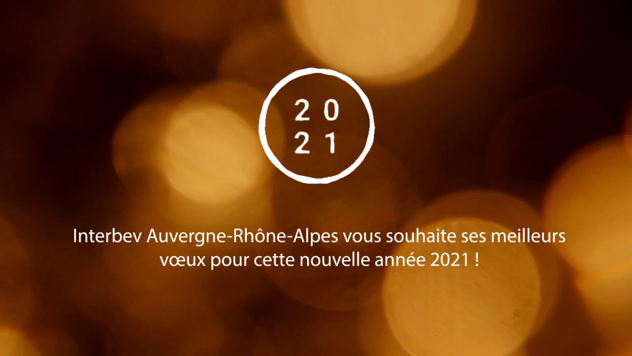 Vidéo meilleurs vœux 2021 Interbev aura - YouTube