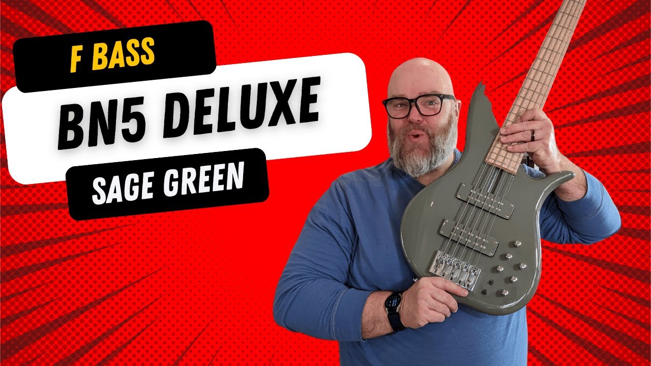 FBass BN5 DLX NEW Sage Green Color! - YouTube