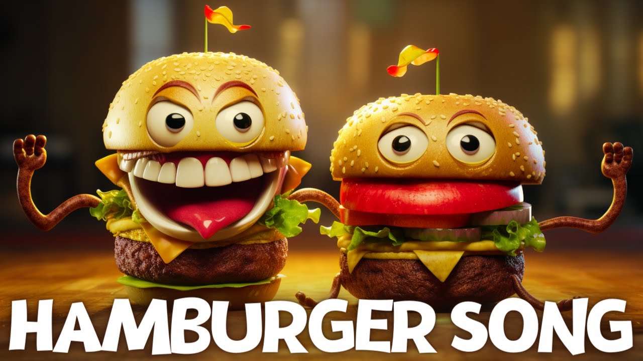 I Love Hamburgers! Funny Junk Food Song - YouTube Music