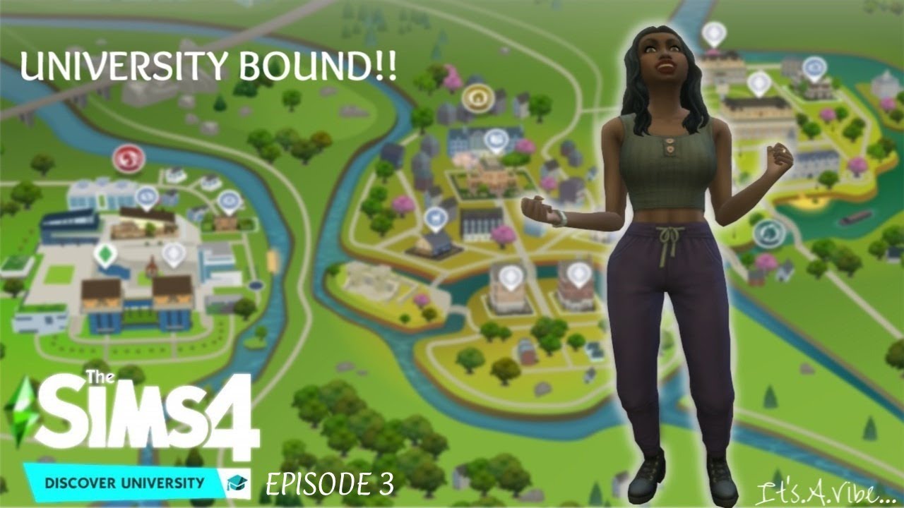 The SIMS 4 | DISCOVER UNIVERSITY | EPISODE 3 "UNIVERSITY BOUND" - YouTube