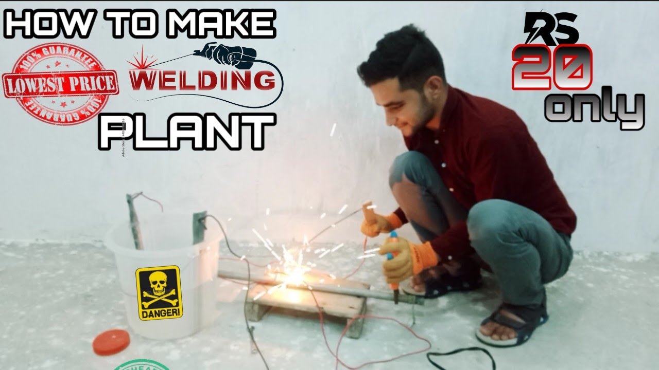 How To Make 230V Water Welding Machine Salt Water Welding Machine - YouTube
