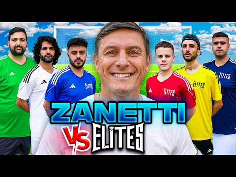 🇦🇷 JAVIER ZANETTI vs ELITES 💎 | FOOTBALL CHALLENGES ⚽️