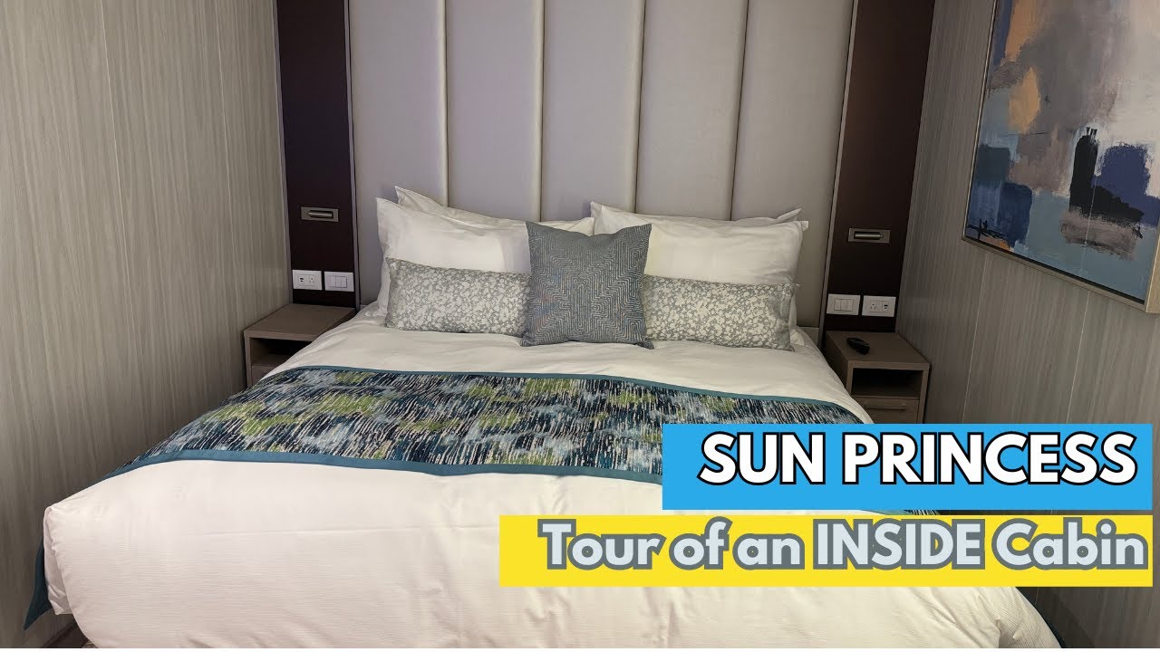 SUN PRINCESS - Tour of an inside cabin - YouTube