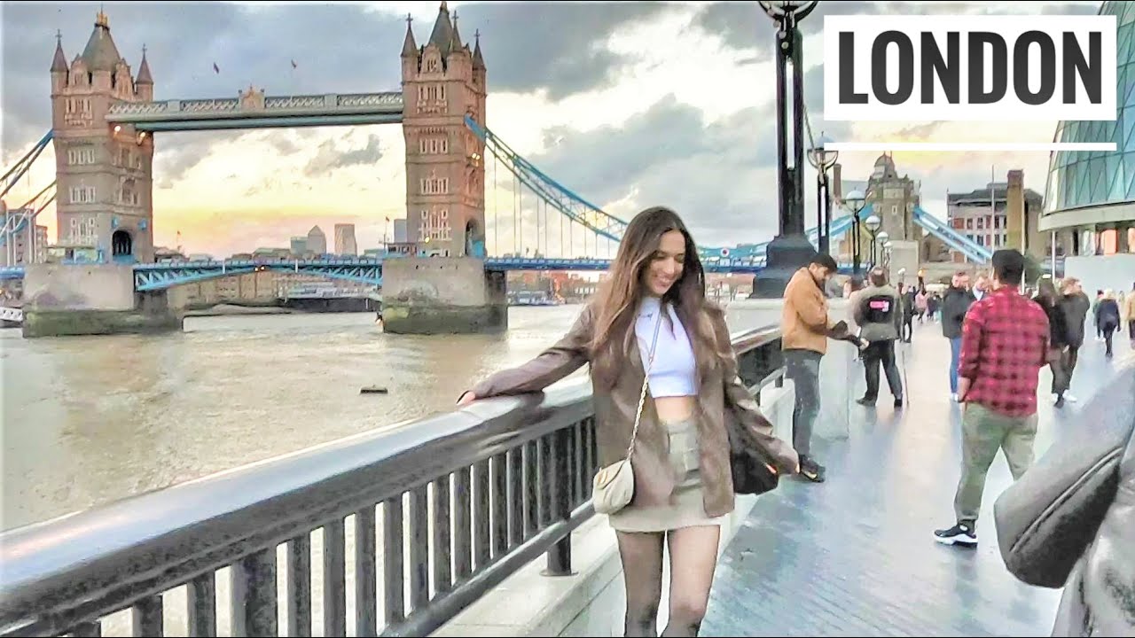 London Walk, London Bridge to Tower Bridge, Thames Riverside Walk ...