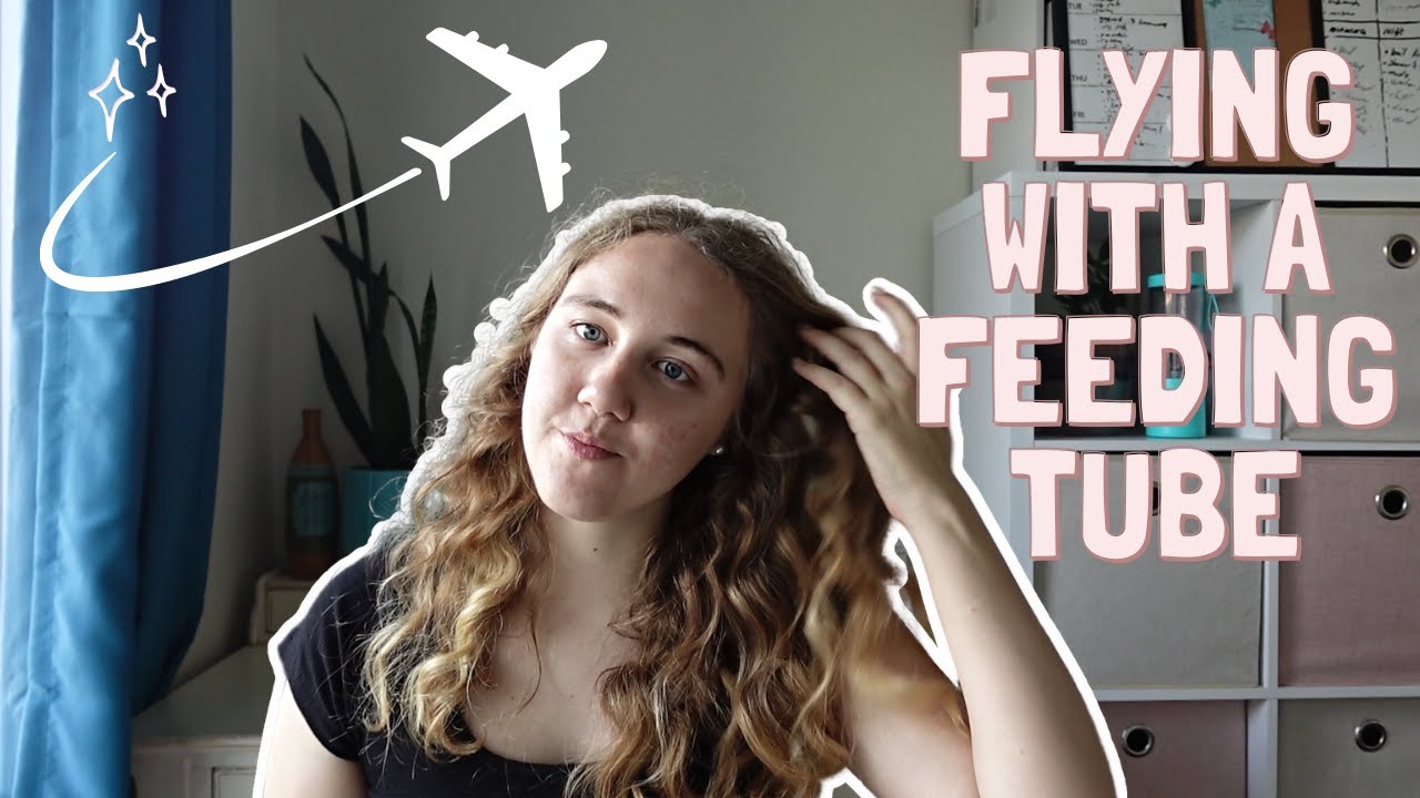 Flying with a Feeding Tube without a Free Medical Bag - YouTube
