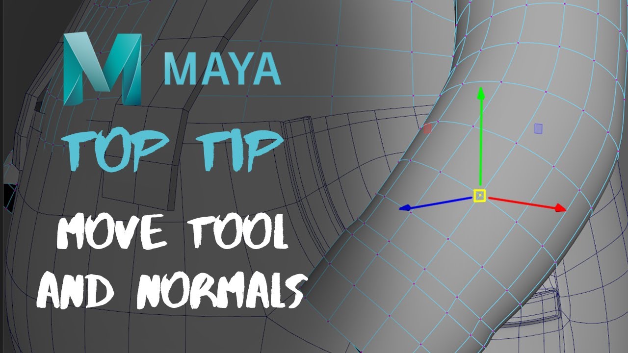 Modelling Top Tip - Move Tool and Normals - YouTube