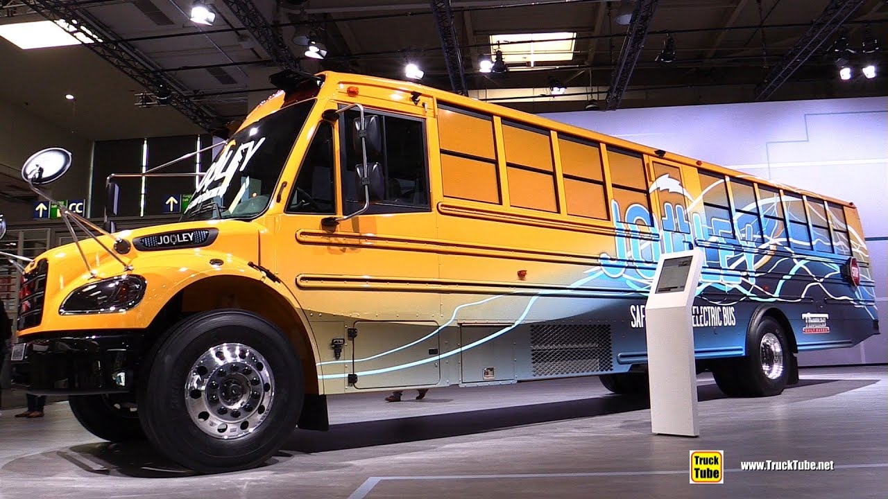 2018 Thomas Saf T-Liner C2 Jouley Electric Bus - Walkaround - 2019 IAA ...