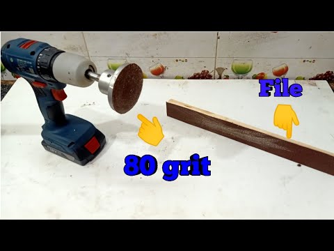 Wood grinding simple ideas DIY - YouTube