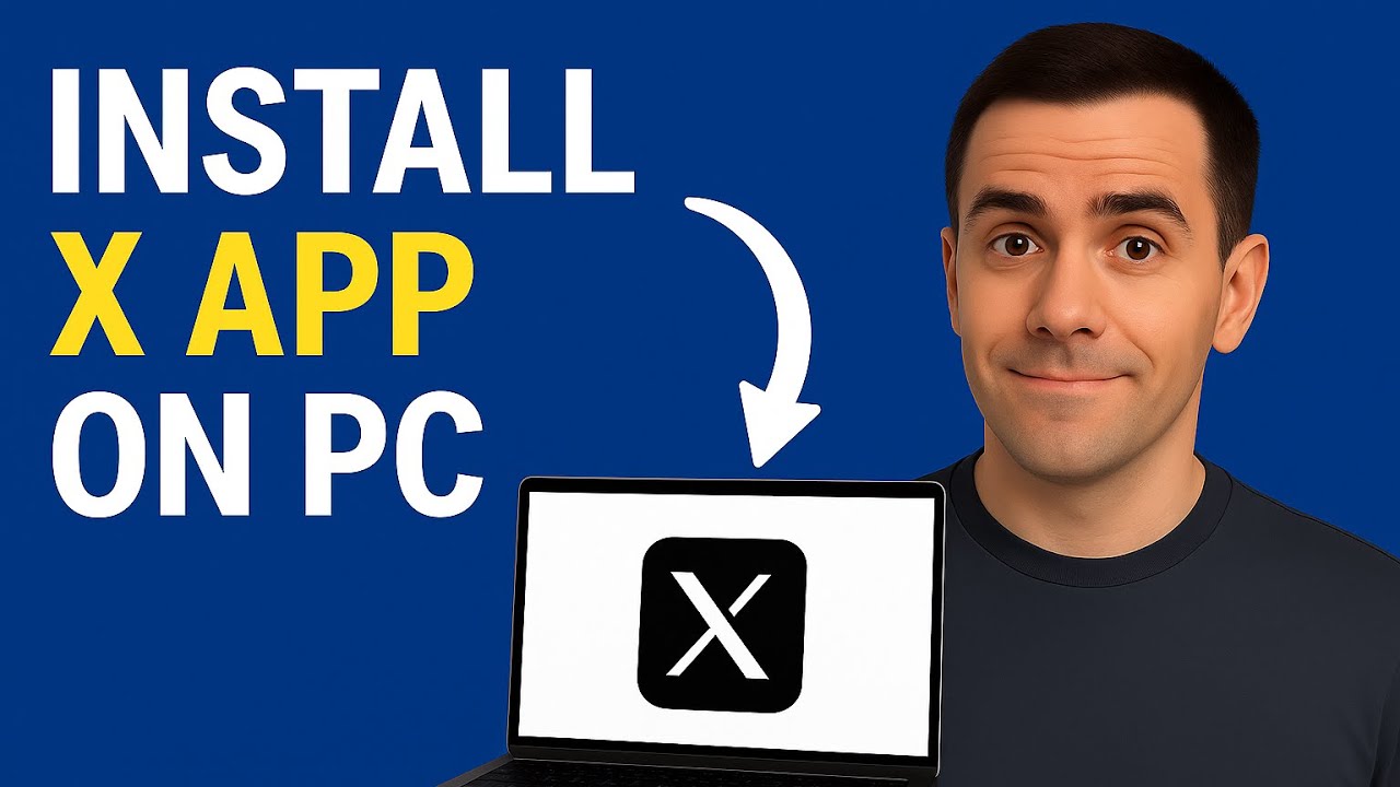 How To Install Twitter (X) App On Laptop/PC - YouTube