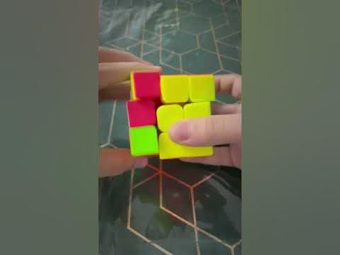 Rubik's cube left hand algorithm fast tutorial #shots #rubixcube - YouTube