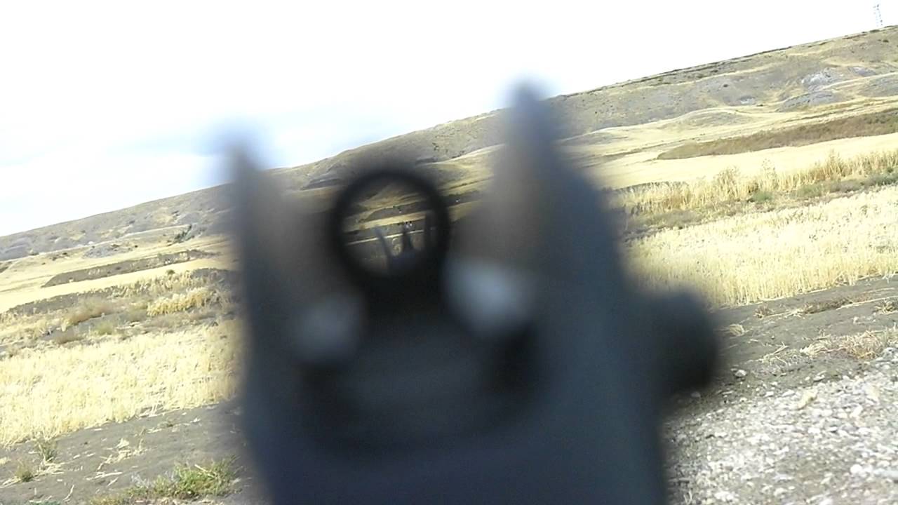 FPV Attempt of Iron Sights - AR15 At 200 Meter Target - YouTube