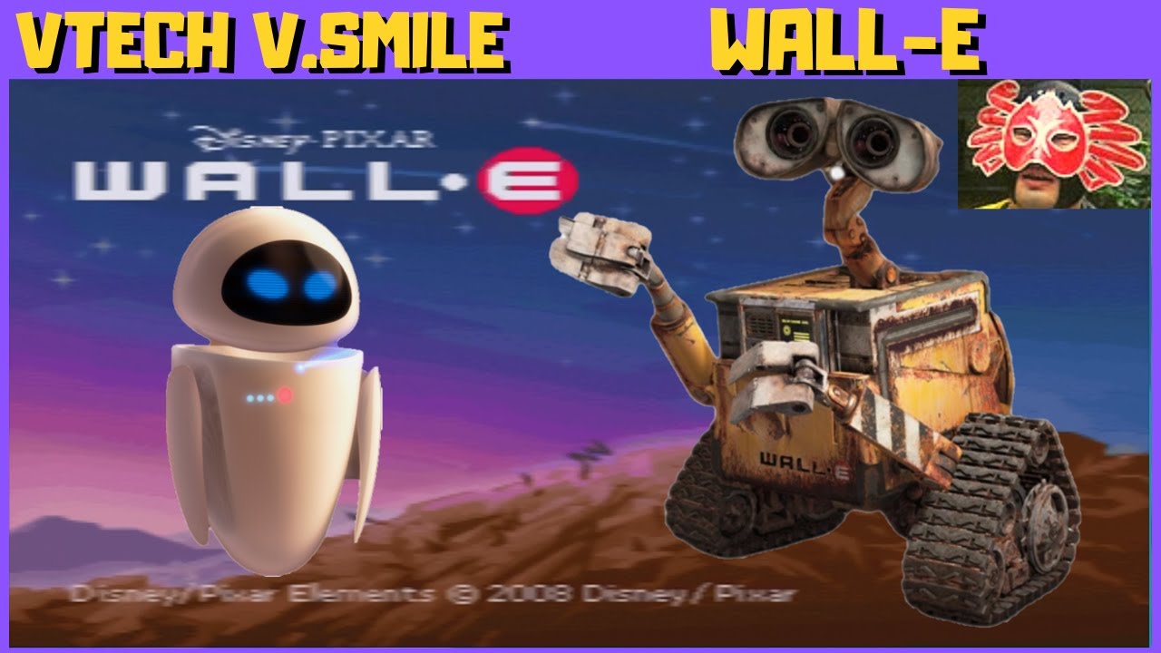 WALL-E (VTech V.Smile) Learning Adventure and Learning Zone 🦀 - YouTube