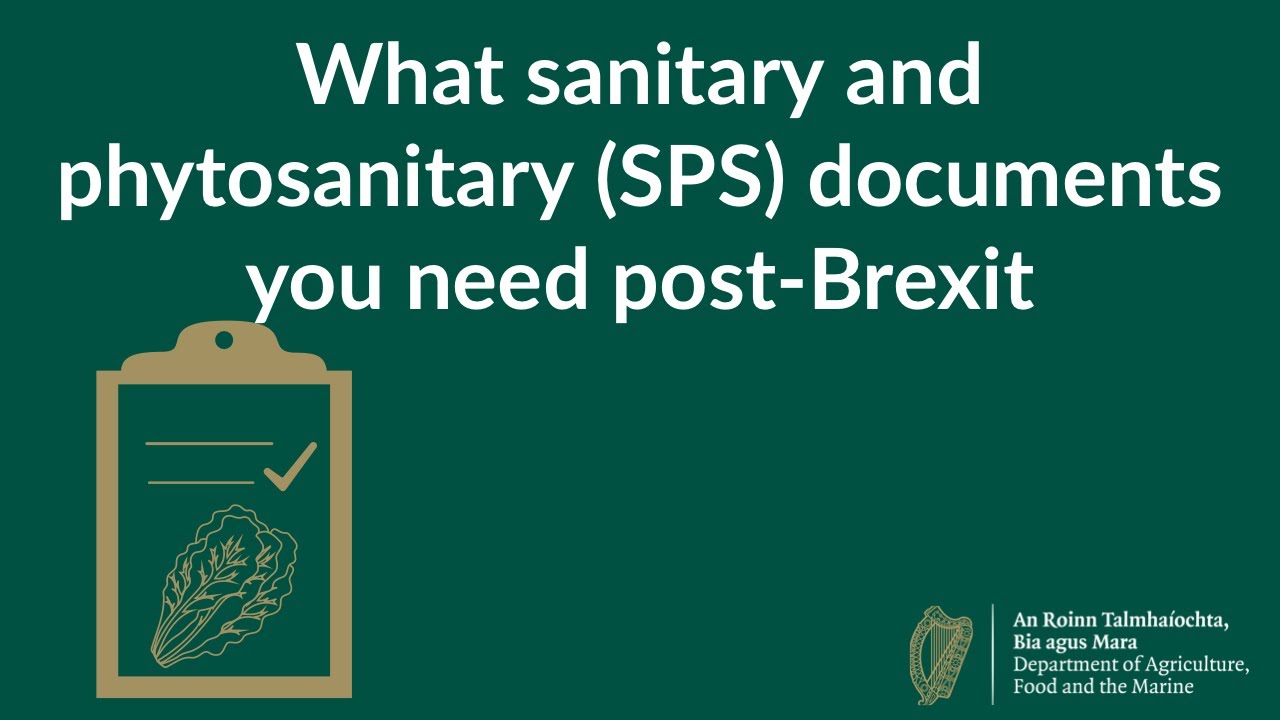What sanitary and phytosanitary (#SPS) documents you need to import ...