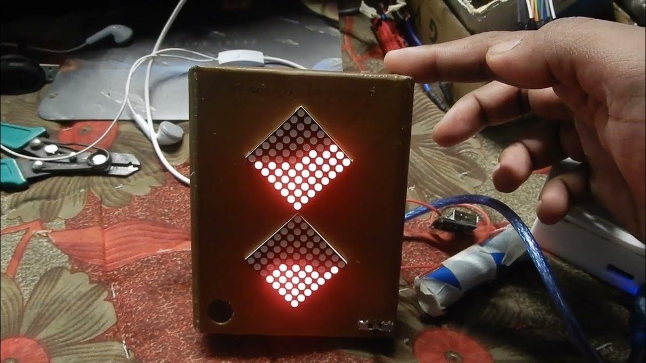 Crafting Time: Building the Hourglass Project with Arduino and 8x8 LED Matrix | STEM ROBOTICS ...