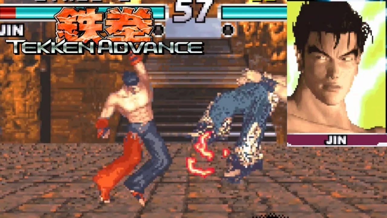 Tekken Advance - Jin (Arcade Gameplay Playthrough) | GBA | Game Boy ...
