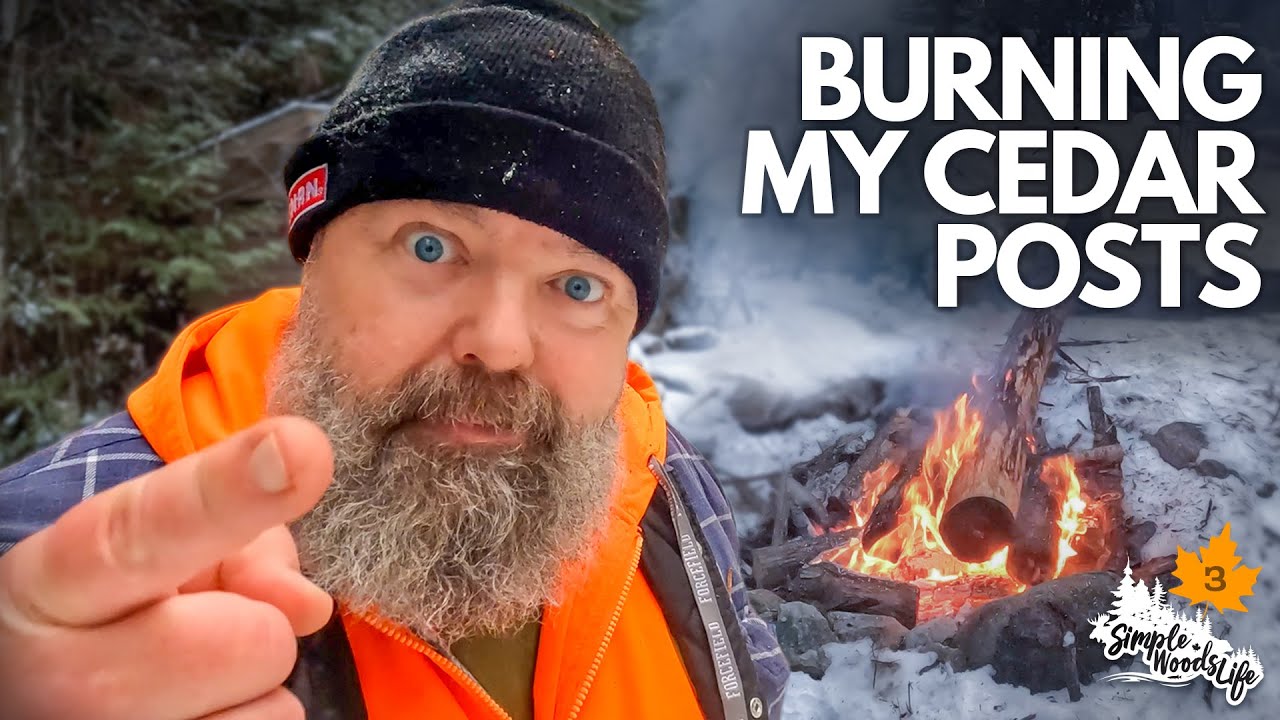 Protecting Sugar Shack Posts With Fire (Shou Sugi Ban Method) - YouTube