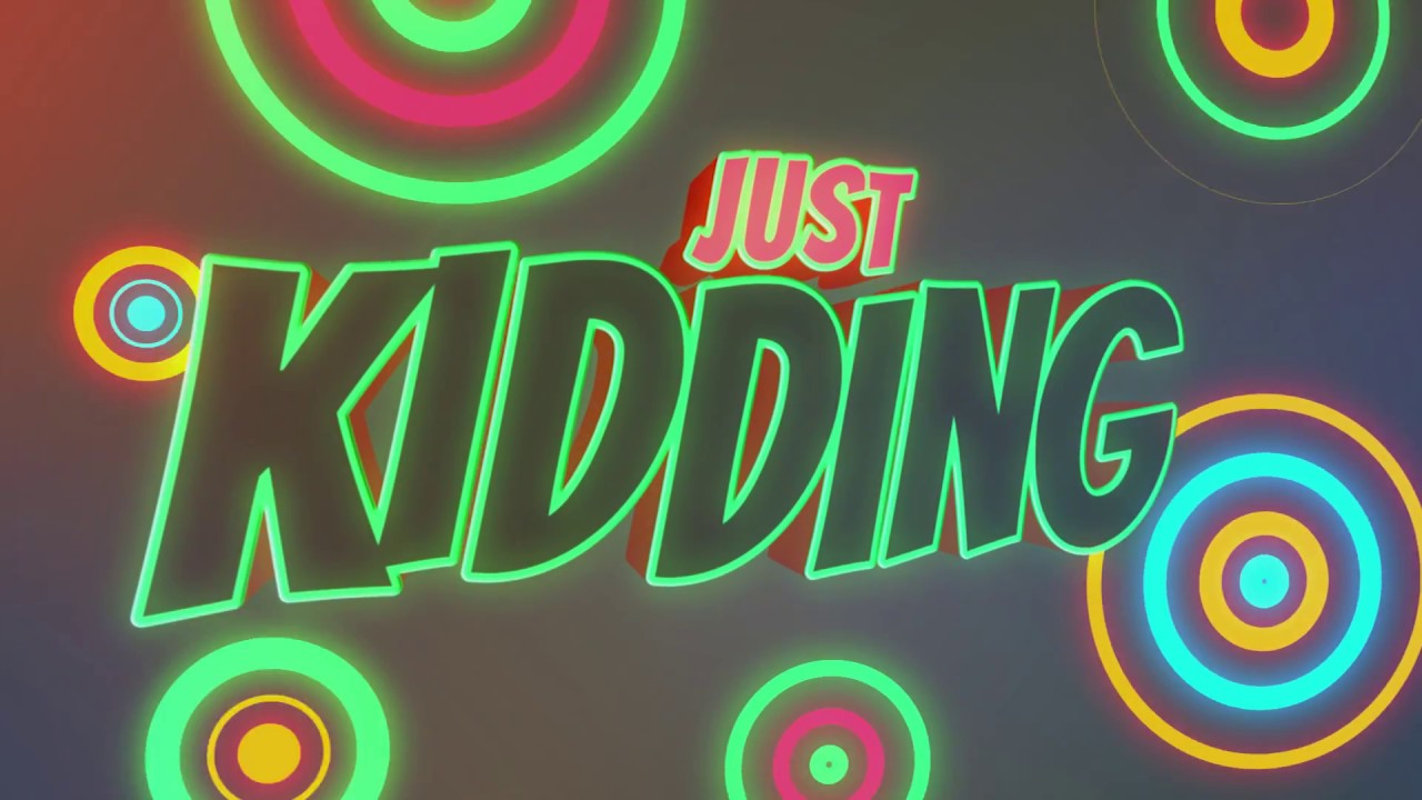 Just Kidding Book